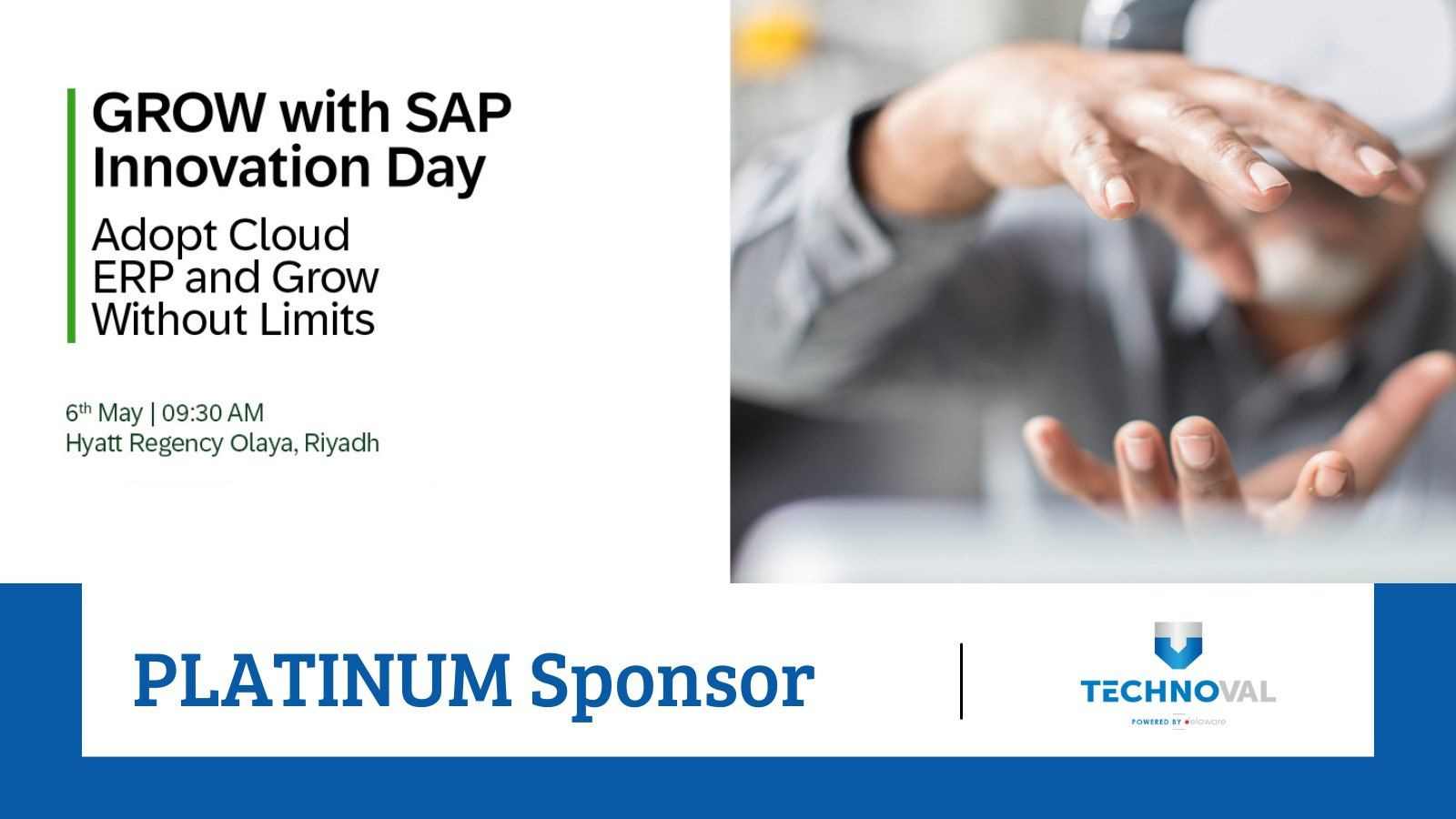 TechnoVal at GROW WITH SAP INNOVATION DAY, Riyadh